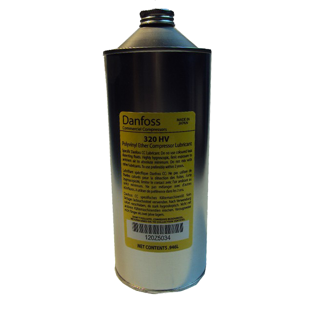 Capital Refrigeração-OLEO POLIVINIL ETER 320HV DANFOSS 01 LT FV68S ...